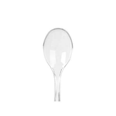 SET 36 COLHERES CAFE PLASTICO TRANSPARENTE