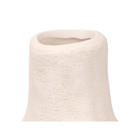 VASO MODERNO BUCO BIANCO TERRACOTTA GRD