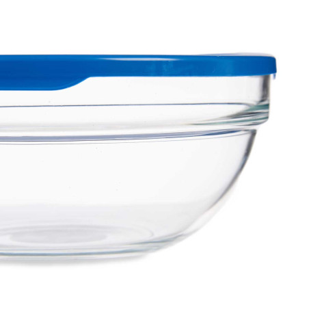 CAISSE D CUISINE ROND CHEF AVEC COUVERC BLE 1135ML