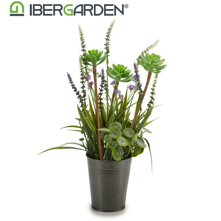 METAL LAVENDER FLOWERPOT MIX 2 MODELS