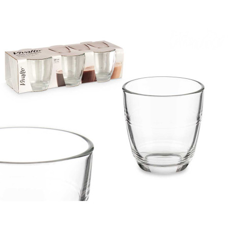 SET 6 COFFEE GLASSES 90ML